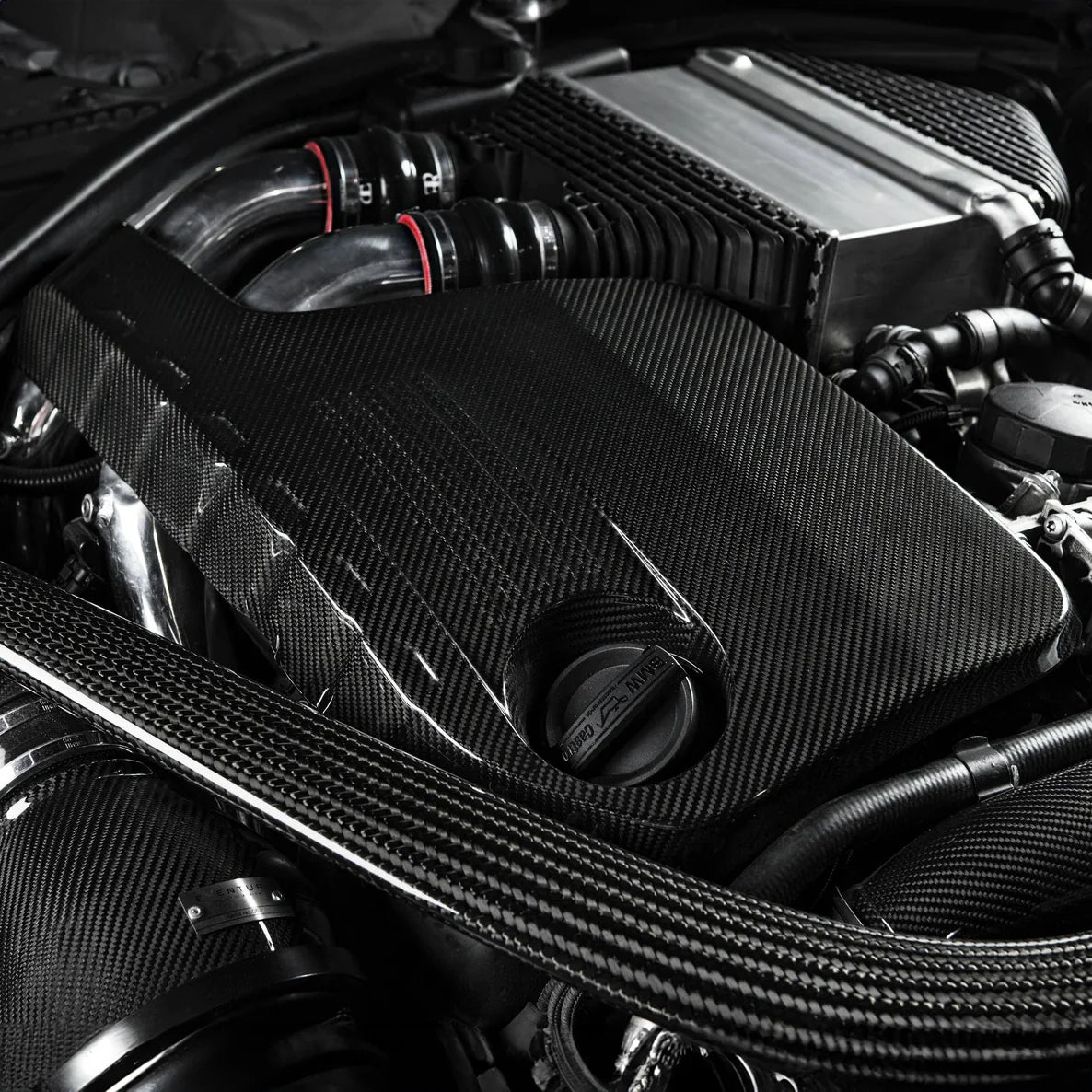 Carbon Fiber Hood Engine Cover - BMW F80 M3 | F82/F83 M4 | Euro Auto Design